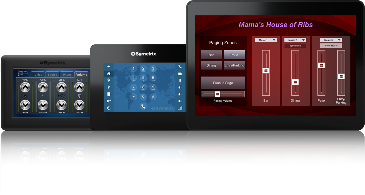 Symetrix นำเสนอการสื่อสารและควบคุมระบบอย่างราบรื่น Mindvision